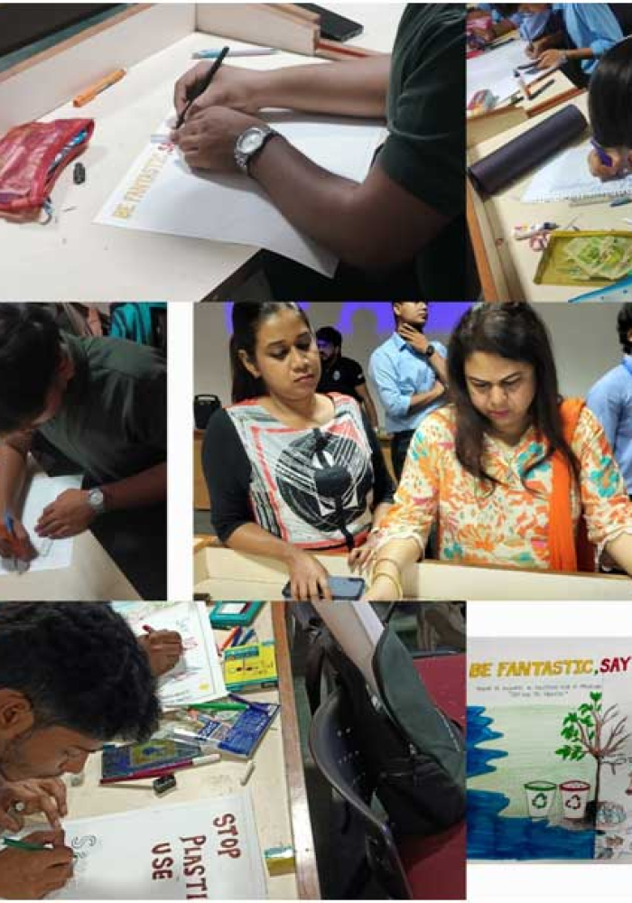 “Say No to Plastic” – WASTE MANAGEMENT AWARENESS CAMPAIGN | BBDITM